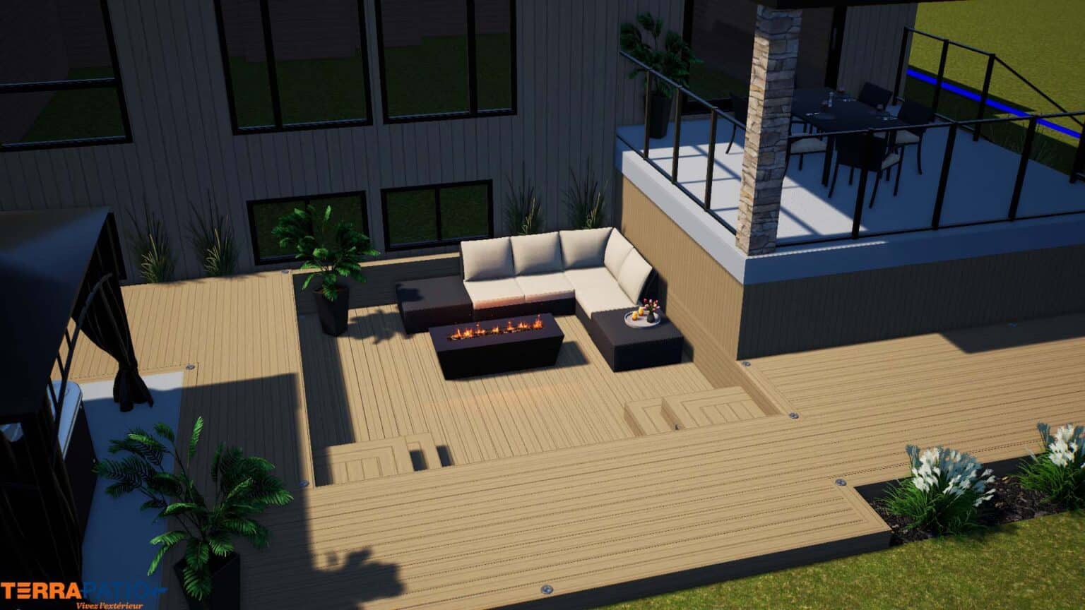 Patio Design in 2D and 3D | Patio Plans | Terra Patio