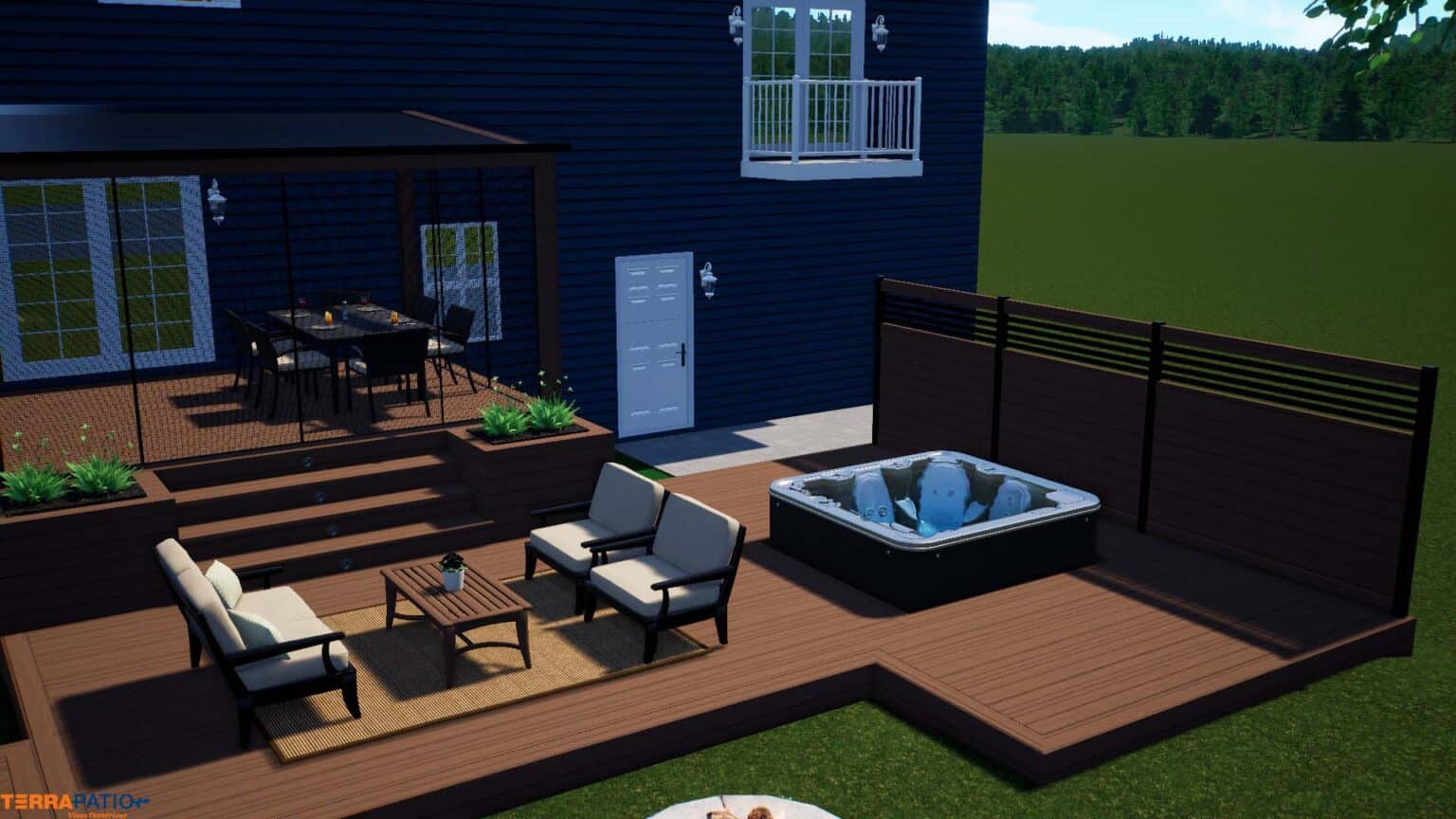 Patio Design in 2D and 3D | Patio Plans | Terra Patio