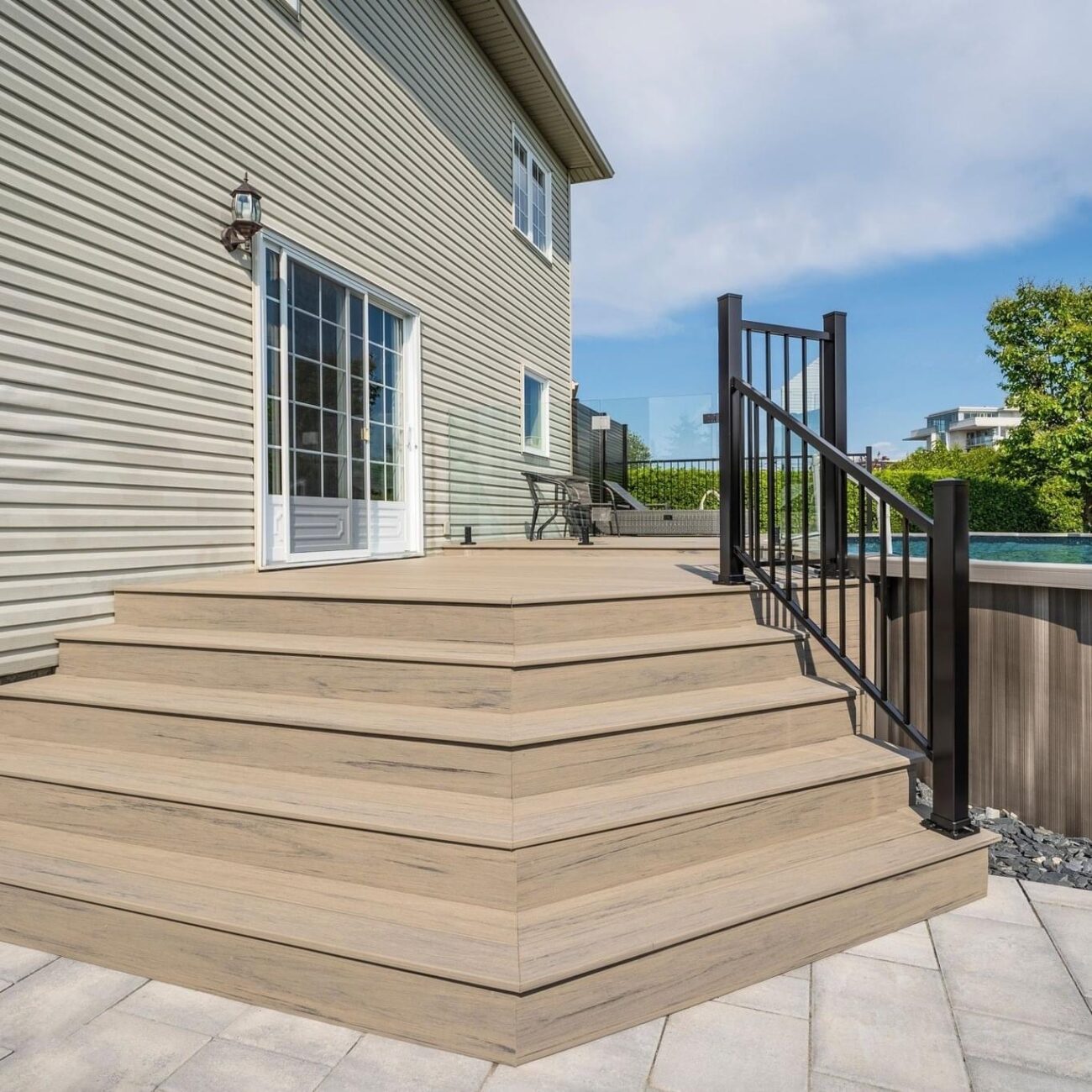 Patios en composite, durabilité et fiabilité - Terra Patio