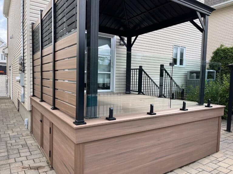 Patios en composite, durabilité et fiabilité - Terra Patio